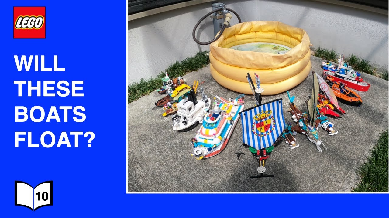 Do these LEGO boats float? #10 - YouTube