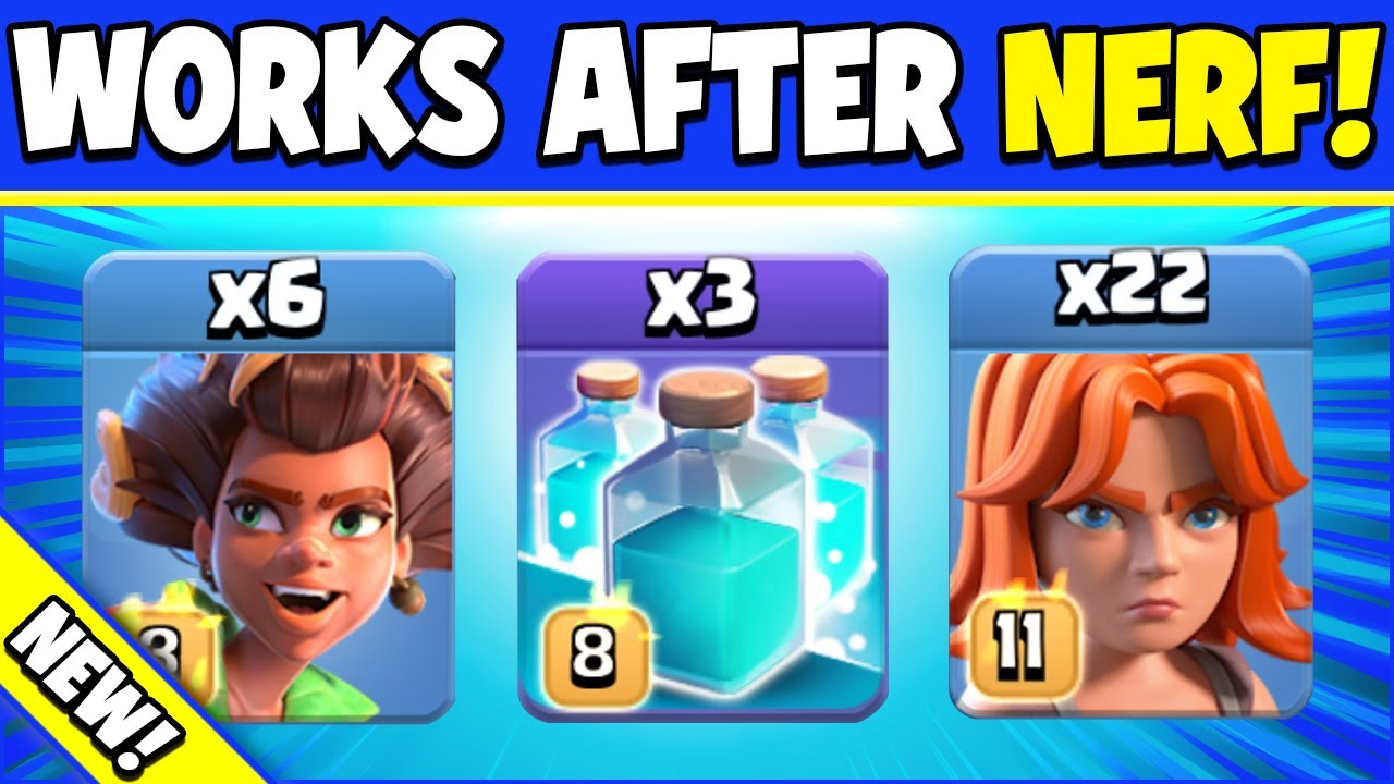 Best TH16 Attack Strategy after ROOT RIDER NERF!!! (Clash of Clans ...