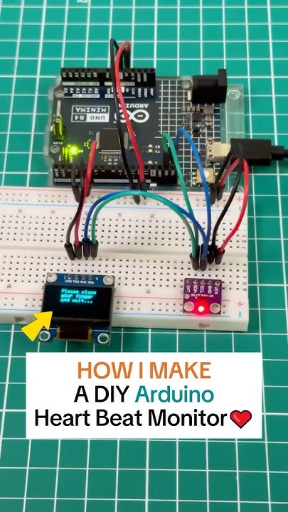Make A Diy Arduino Heart Beat Monitor Max30102 Arduino Arduinoprogramming Youtube