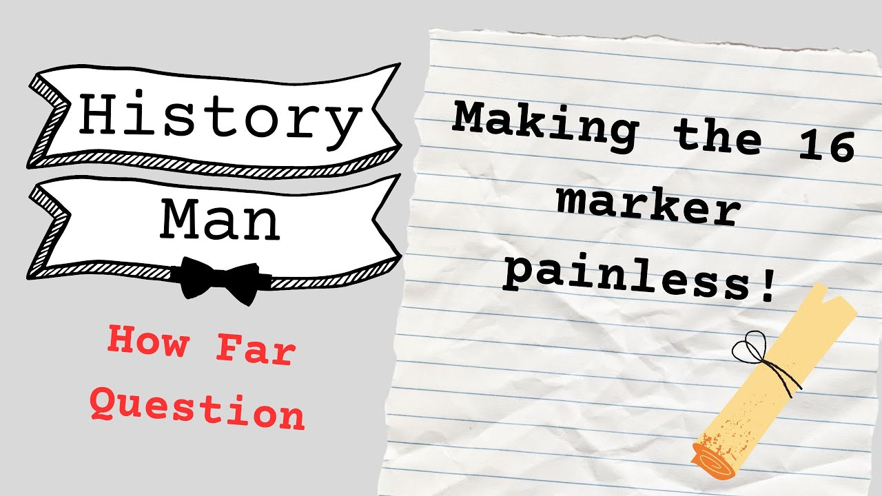 History Man - Exam Question Breakdown - How Far 16 Marks - Crime and ...