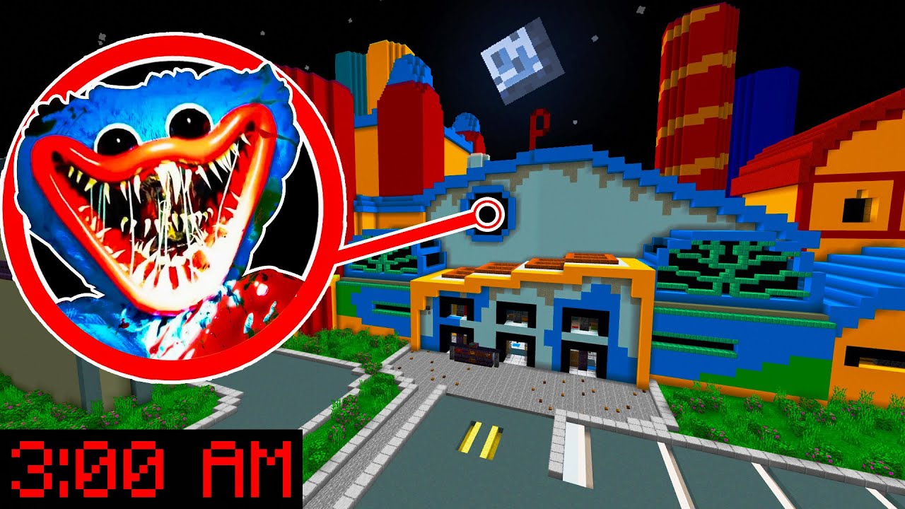 ¿Qué hay dentro de la base secreta de POPPY PLAYTIME en Minecraft ...