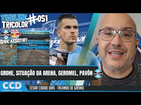 TimeLine Tricolor #051: Arena recomeça, Pavon, Geromel, GrêmioMania ...