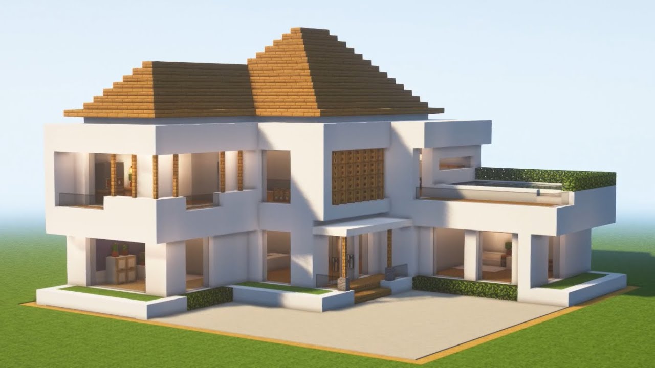 Minecraft: How to Create a Super Cozy Big House Interior - YouTube