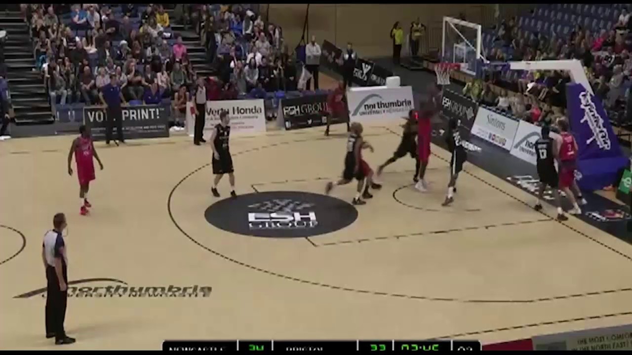 Daniel Edozie with the big dunk - YouTube