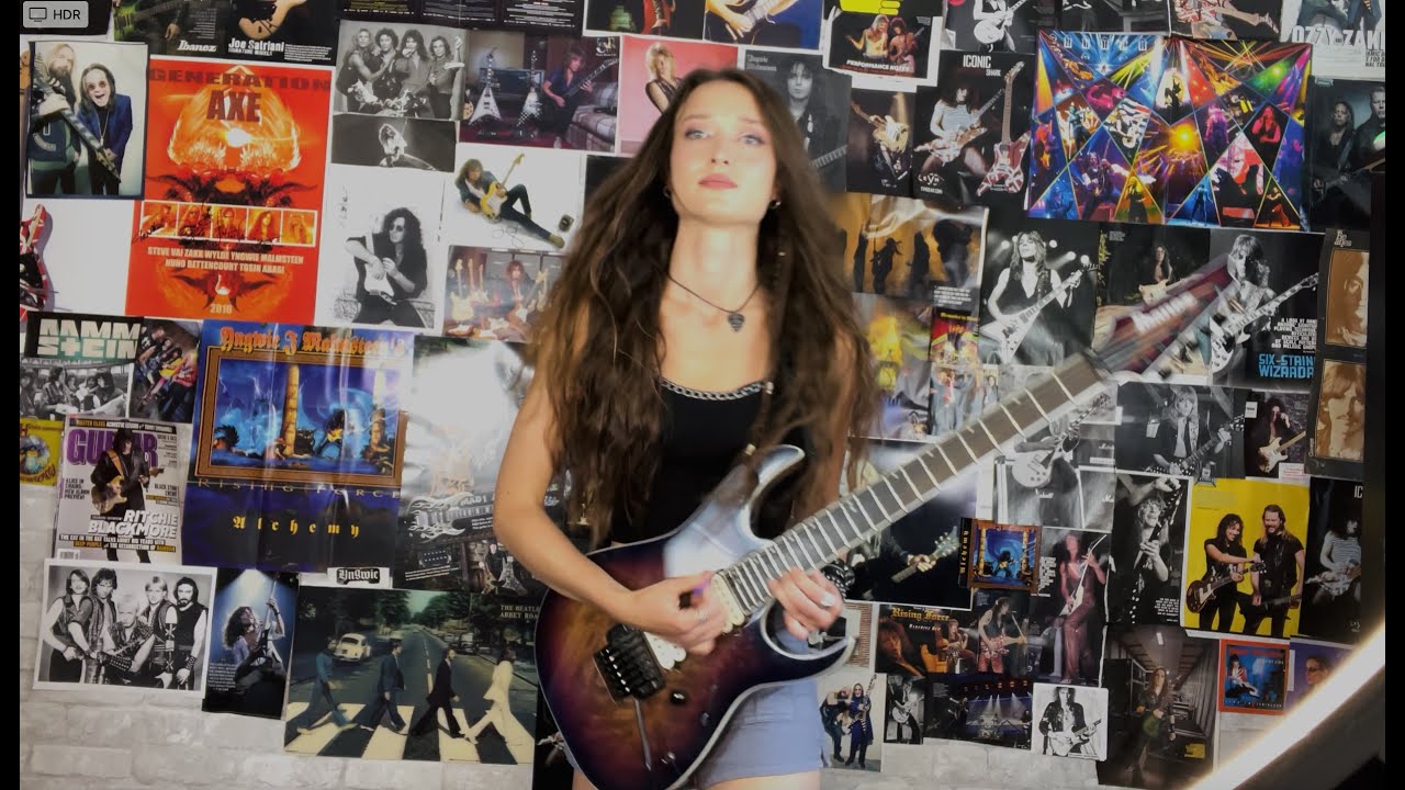 "Runaway" original guitar solo... straight from the heart - Alice Izzy - YouTube
