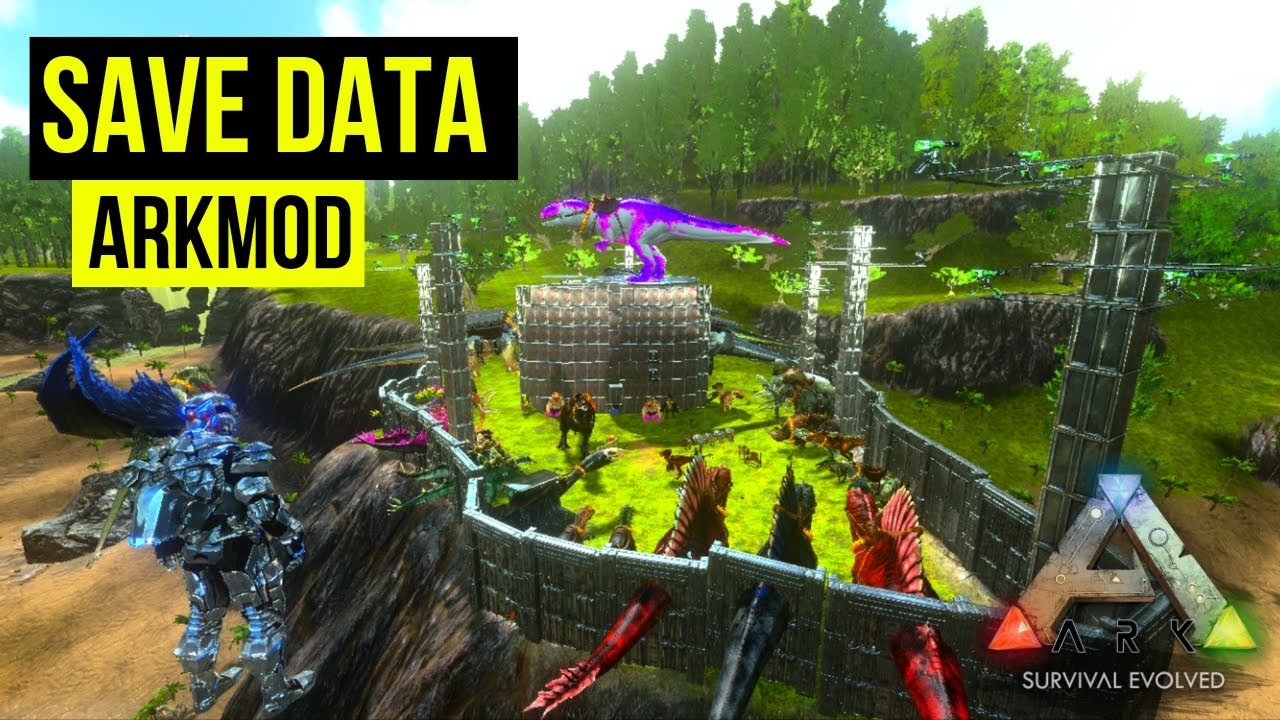 ARK MOBILE SAVE DATA MOD VAULT DROP BASE CS PVP UNLIMITED TAME INF ...
