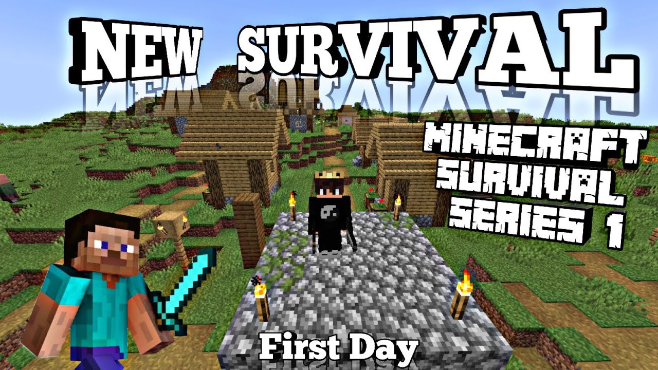 My New Survival World In Minecraft Episode 1 - YouTube