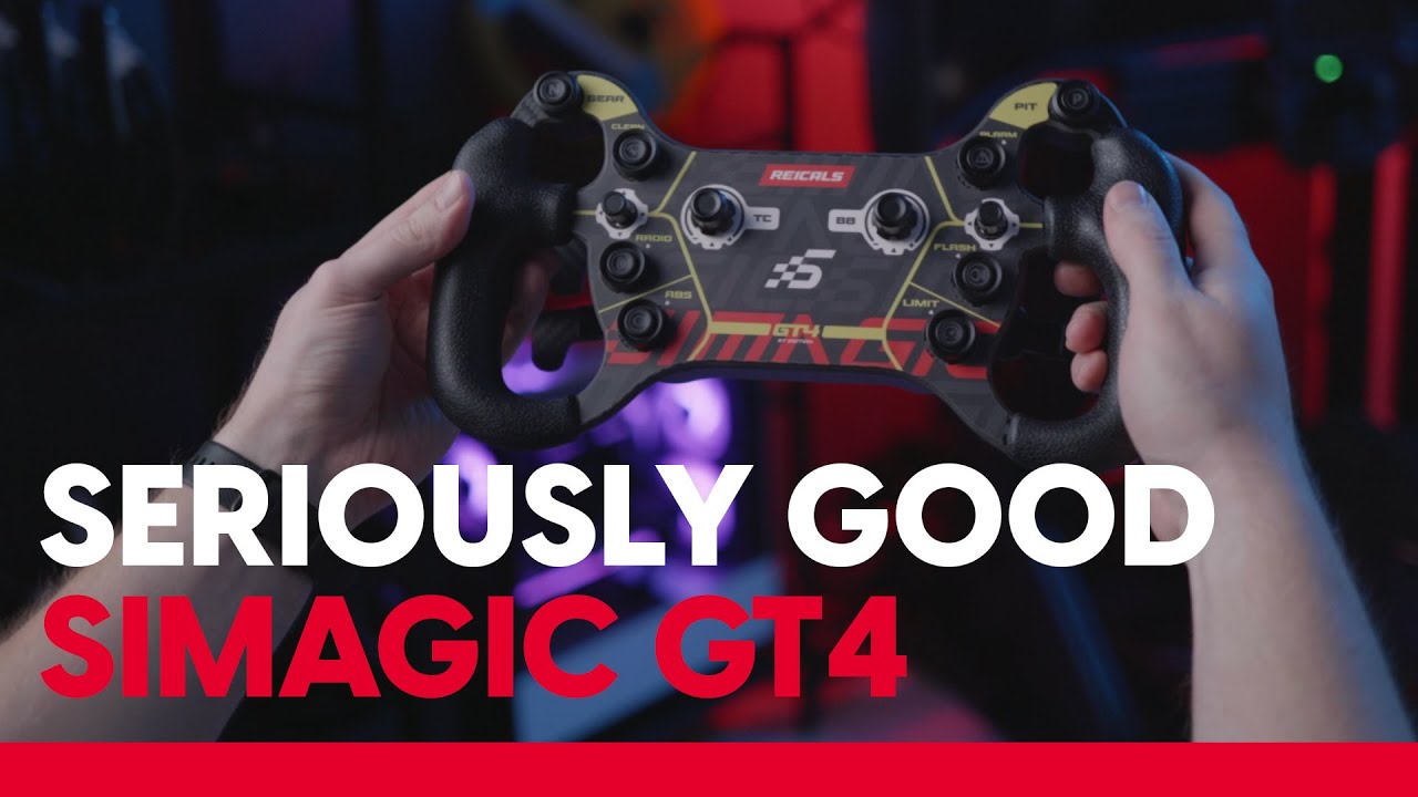 Simagic GT4 - Seriously Good Wheel - YouTube