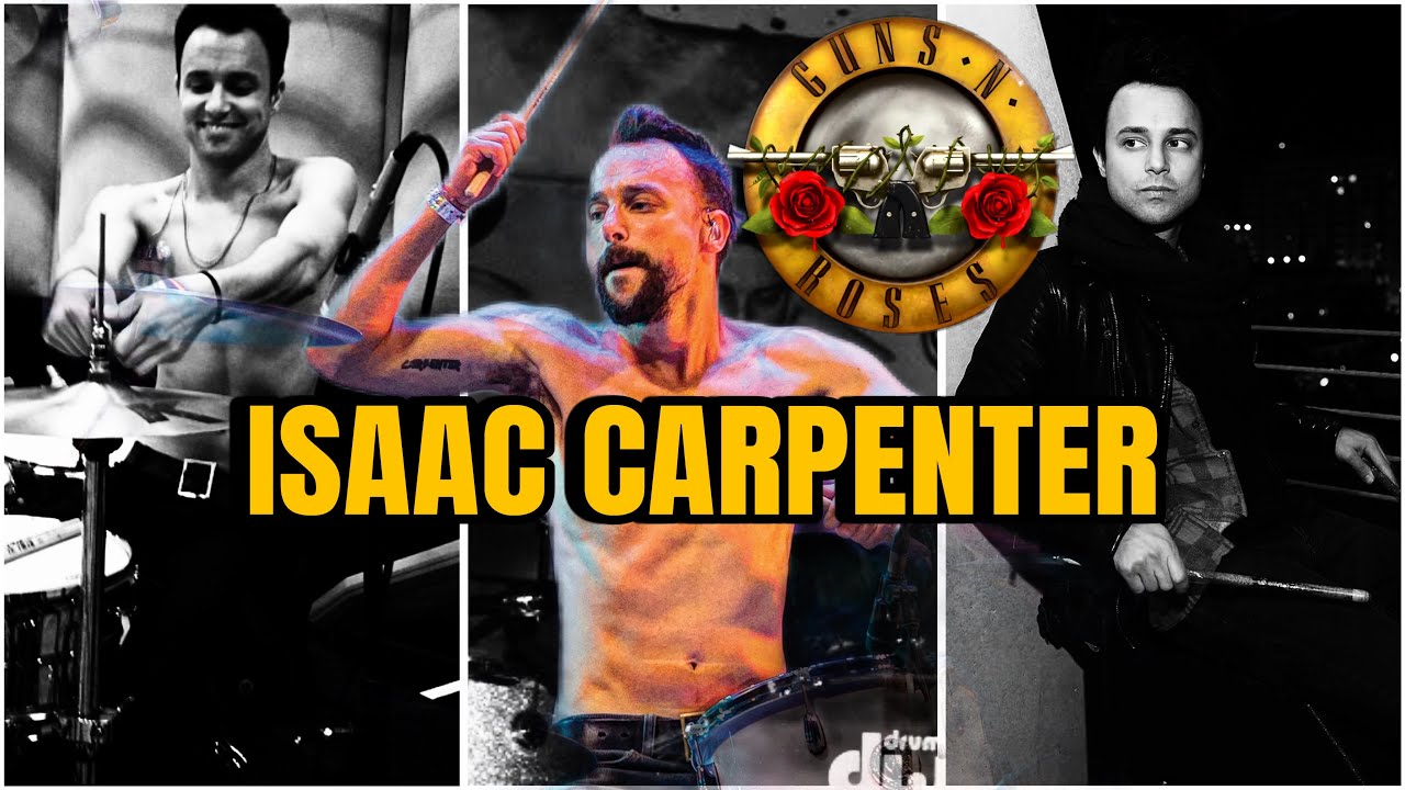 Isaac Carpenter NEW Guns n Roses drummer 2025 - YouTube
