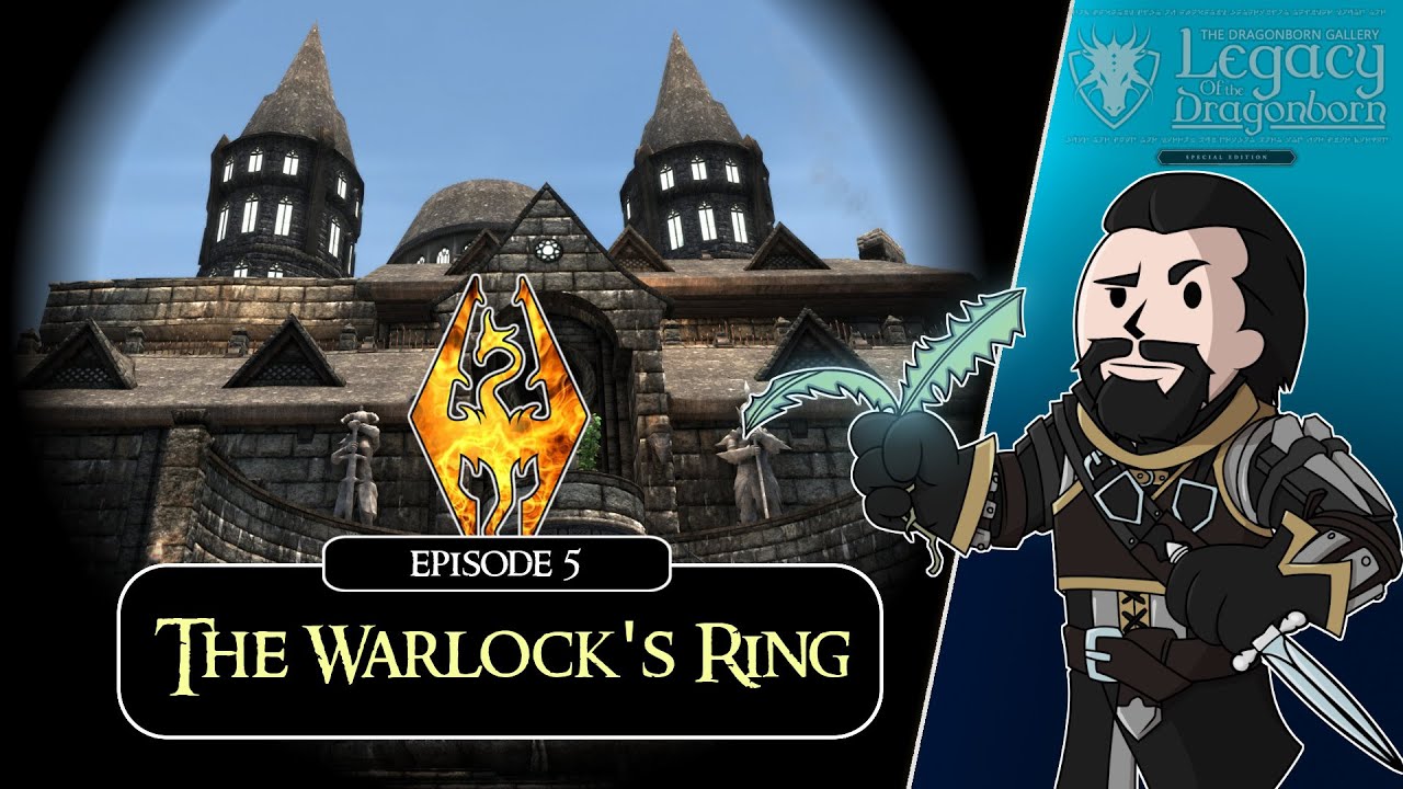 SKYRIM - Special Edition (Ch. 10) #5 : The Warlock's Ring - YouTube