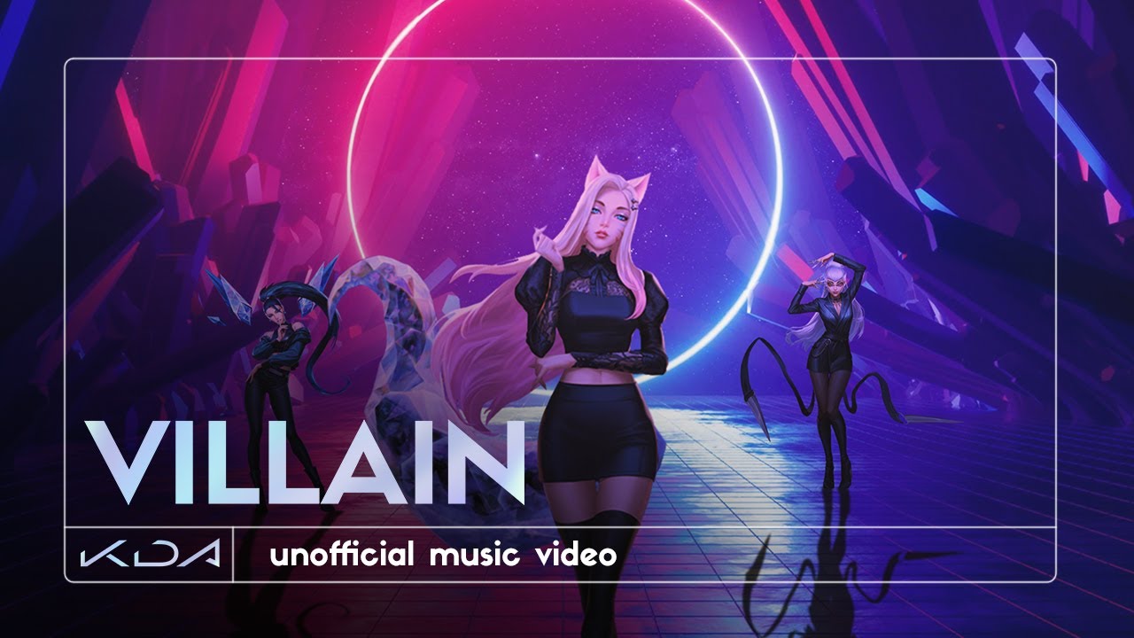 KDA | VILLAIN [Unofficial music video] Acordes - Chordify