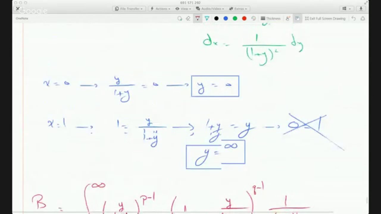 Prove a Beta function identity using a substitution in the definition ...