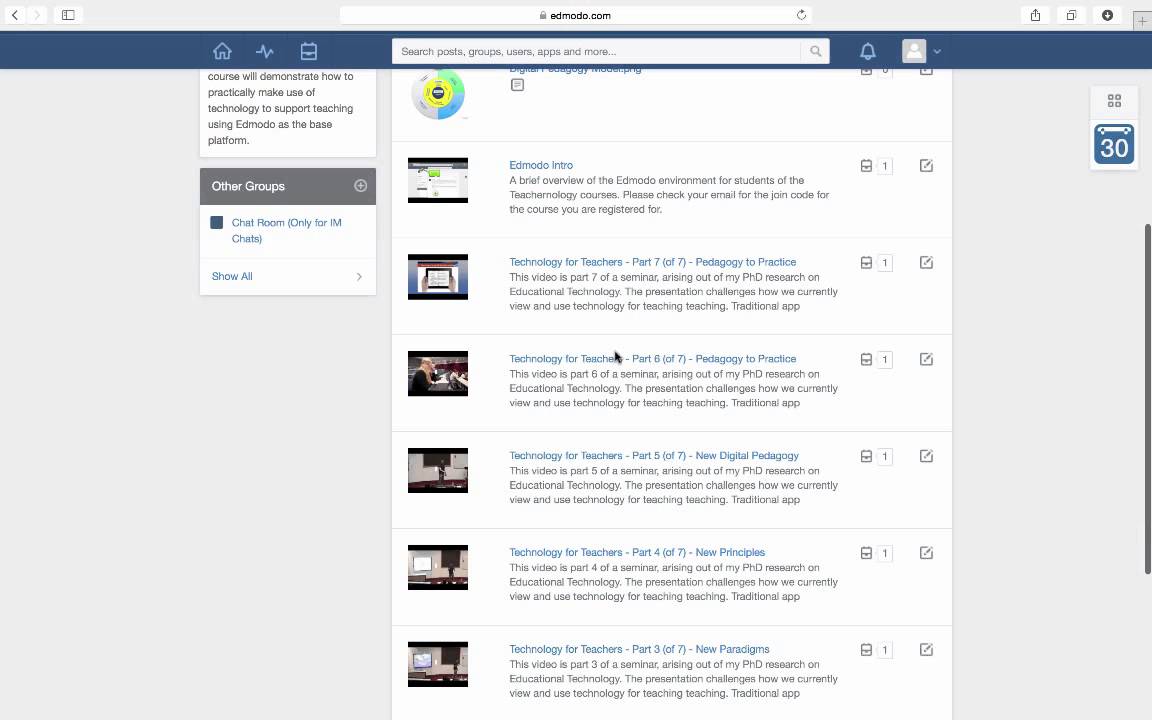 Edmodo - Backpack - YouTube