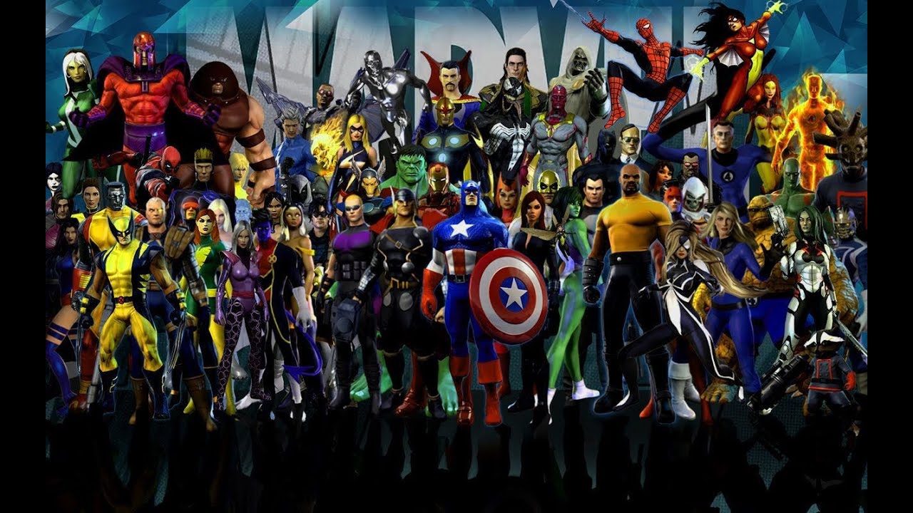 Marvel's all characters! || Marvel future fight - YouTube