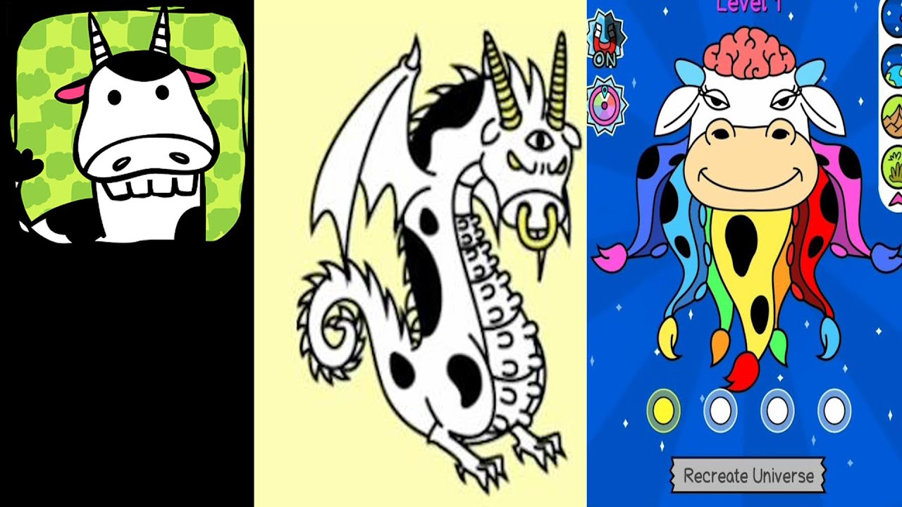 Cow Evolution: Unlocked all Cow and Holy Cow - YouTube