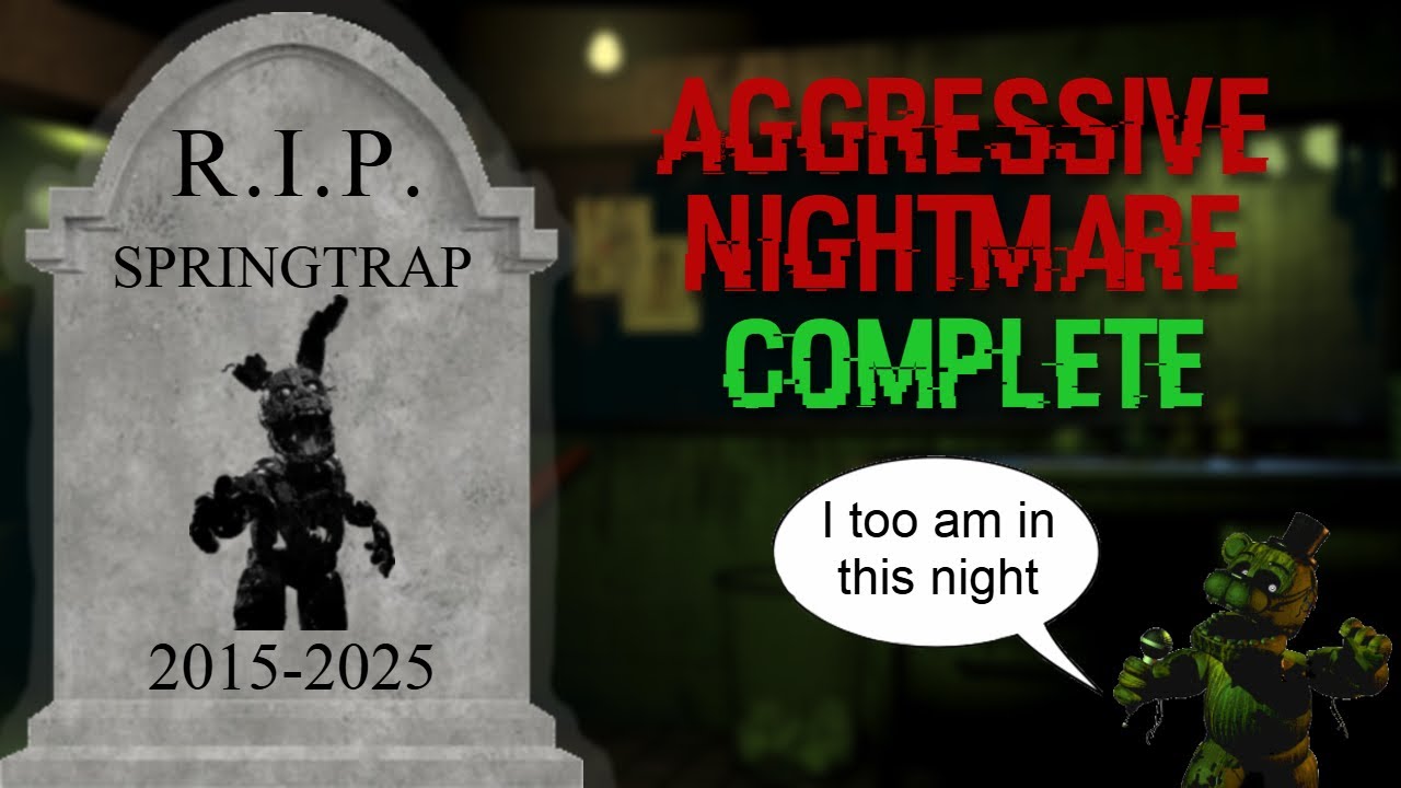 Aggressive Nightmare Mode Completion - YouTube