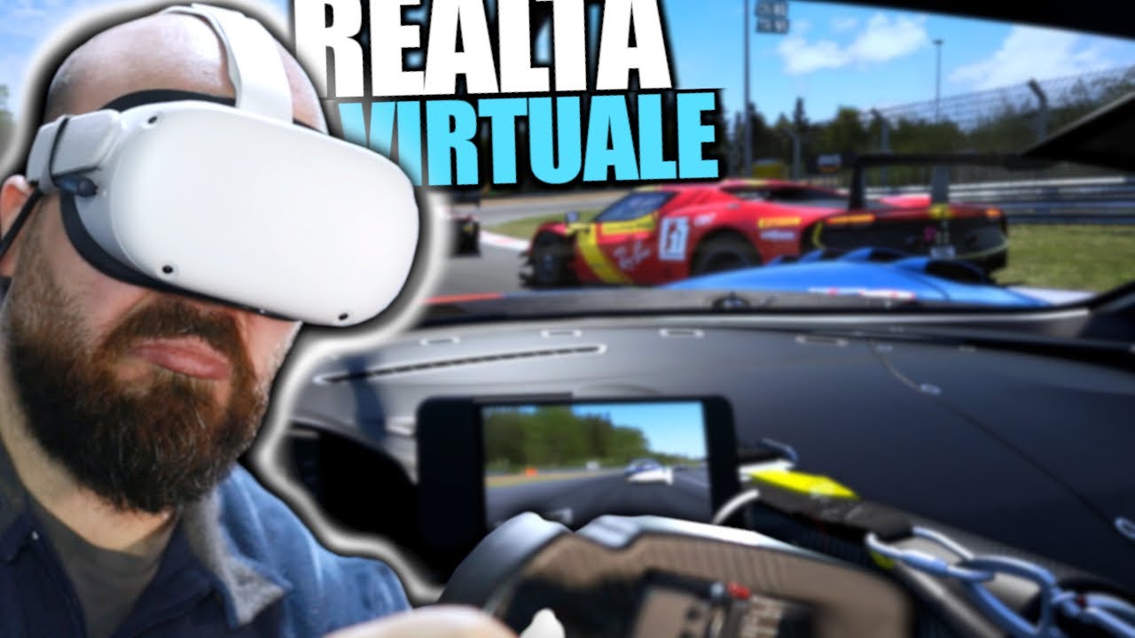 PROVO il VR per la PRIMA VOLTA al SIMULATORE - YouTube