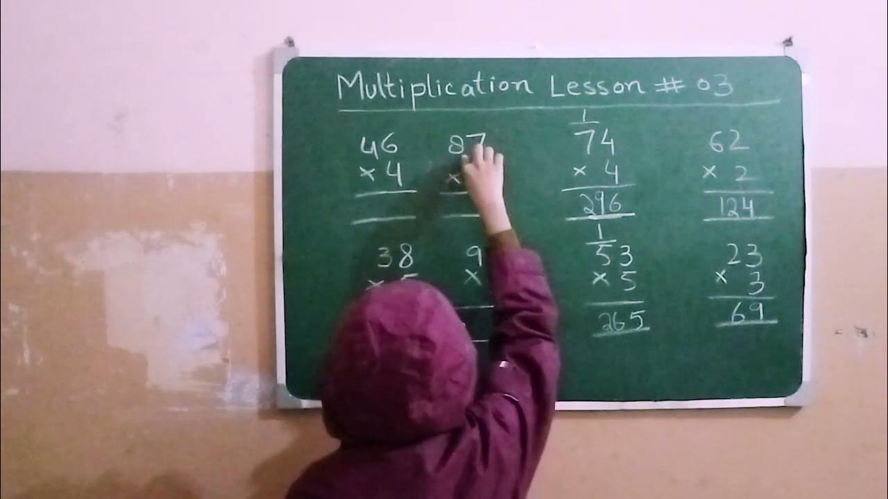Learn how to multiplication | Mathematics for kids | Multiply lesson ...