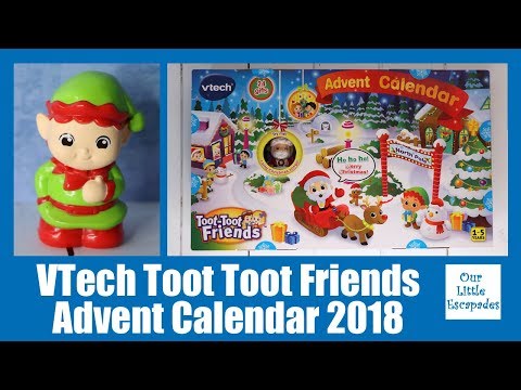 VTech Toot Toot Friends Advent Calendar 2018 REVIEW Unboxing The Contents