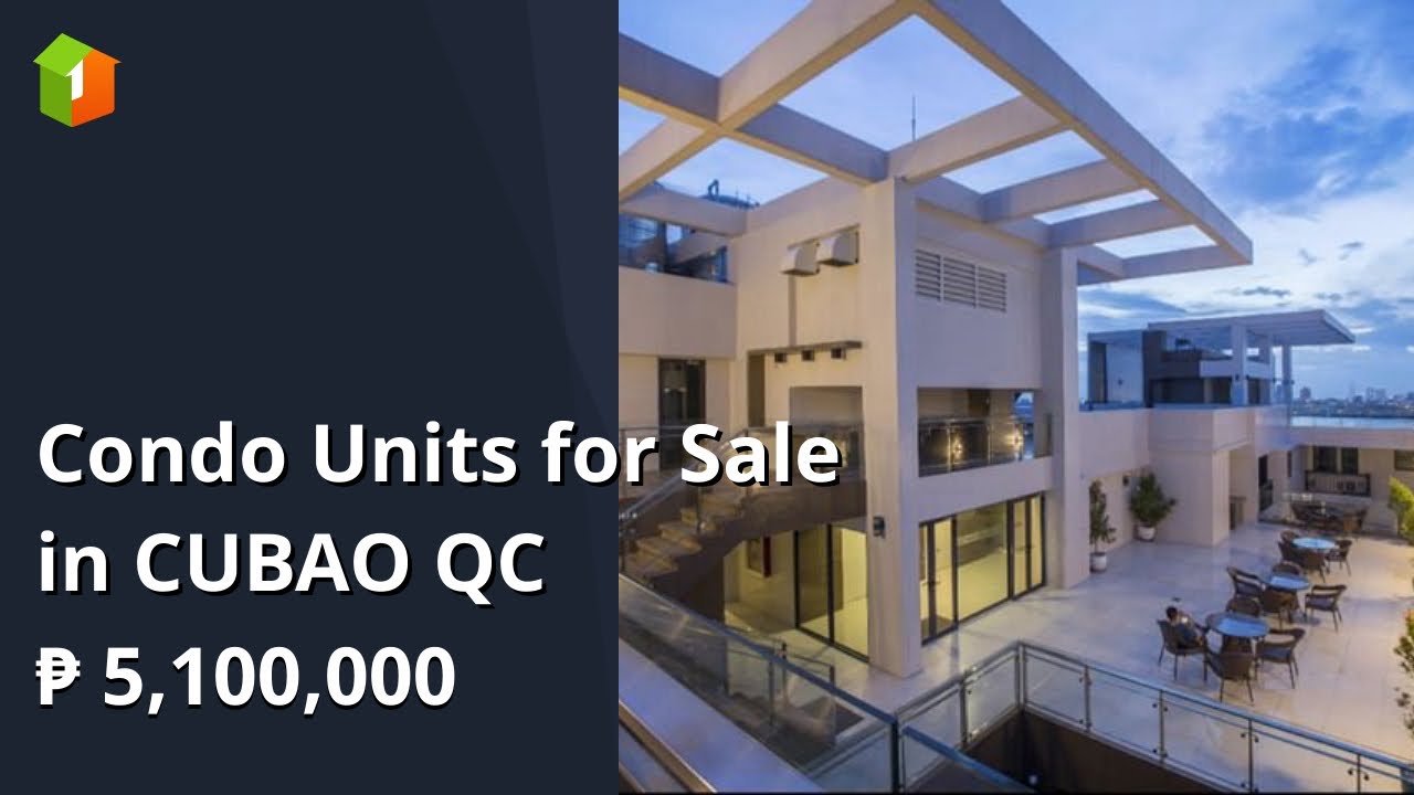 Condo Units for Sale in CUBAO QC - YouTube