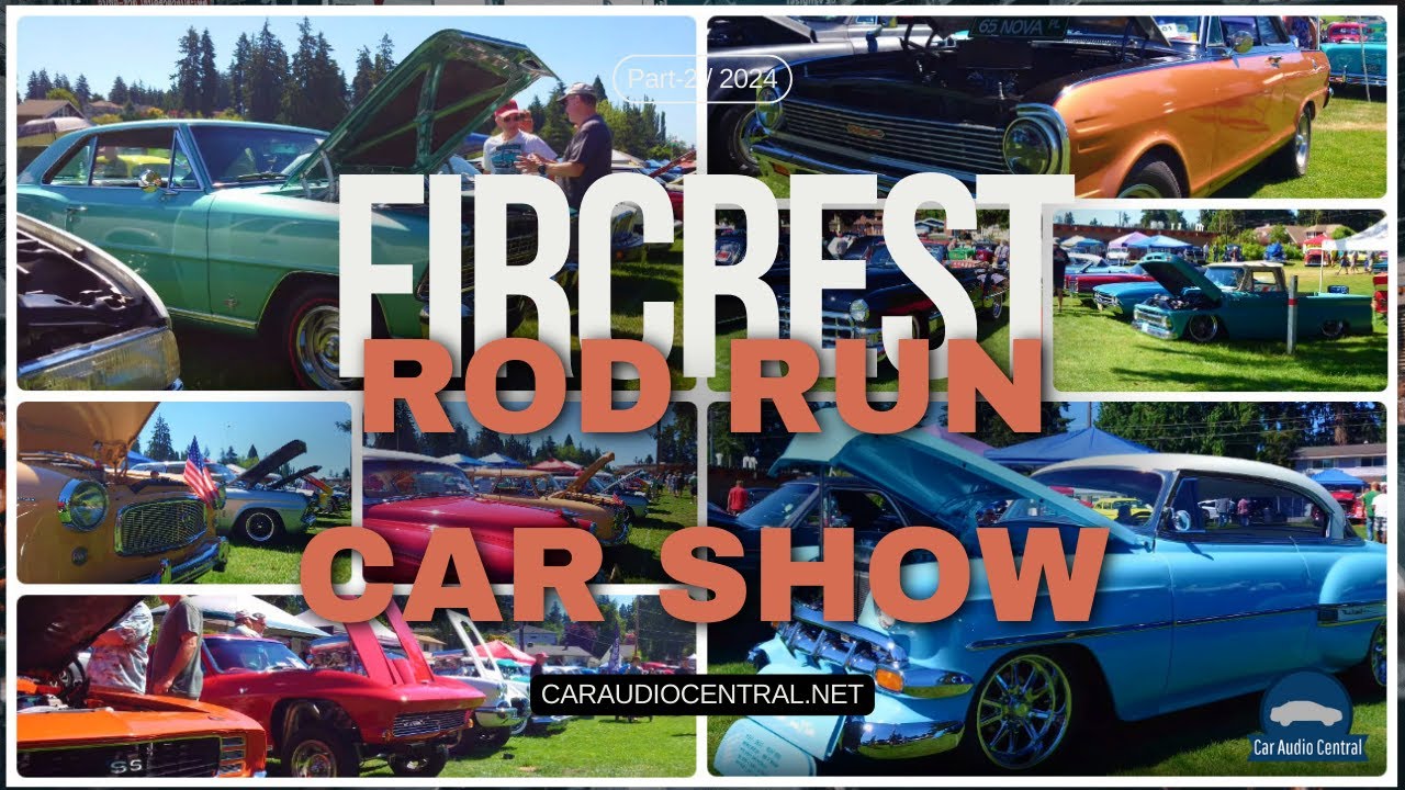 Fircrest Rod Run 2024: Part 2 - Packed Crowds and Blazing Heat - YouTube