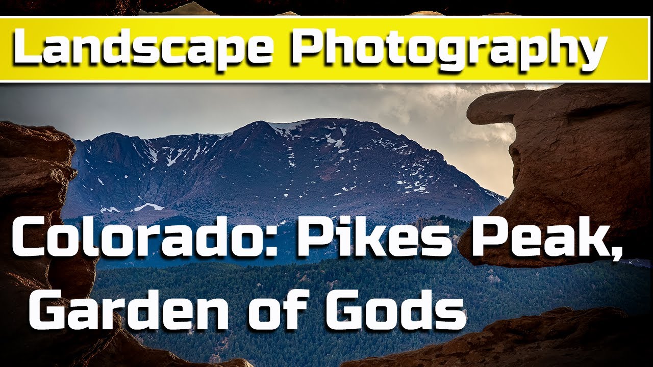 4k Colorado Springs Landscape Photography - Siamese Twins Garden of the ...