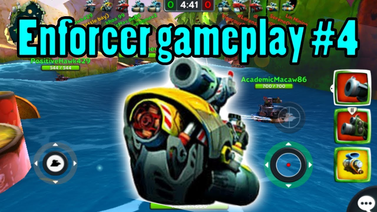 ENFORCER GAMEPLAY #4 IN BATTLE BAY - YouTube