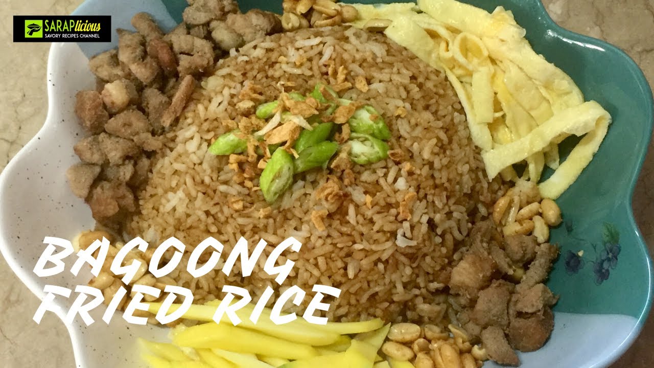 Bagoong Fried Rice Recipe - YouTube