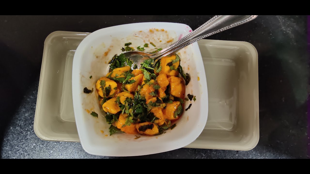 Mango Chatpati Chaat - आम की चटपटी-चाट // Quick Easy Bites - YouTube