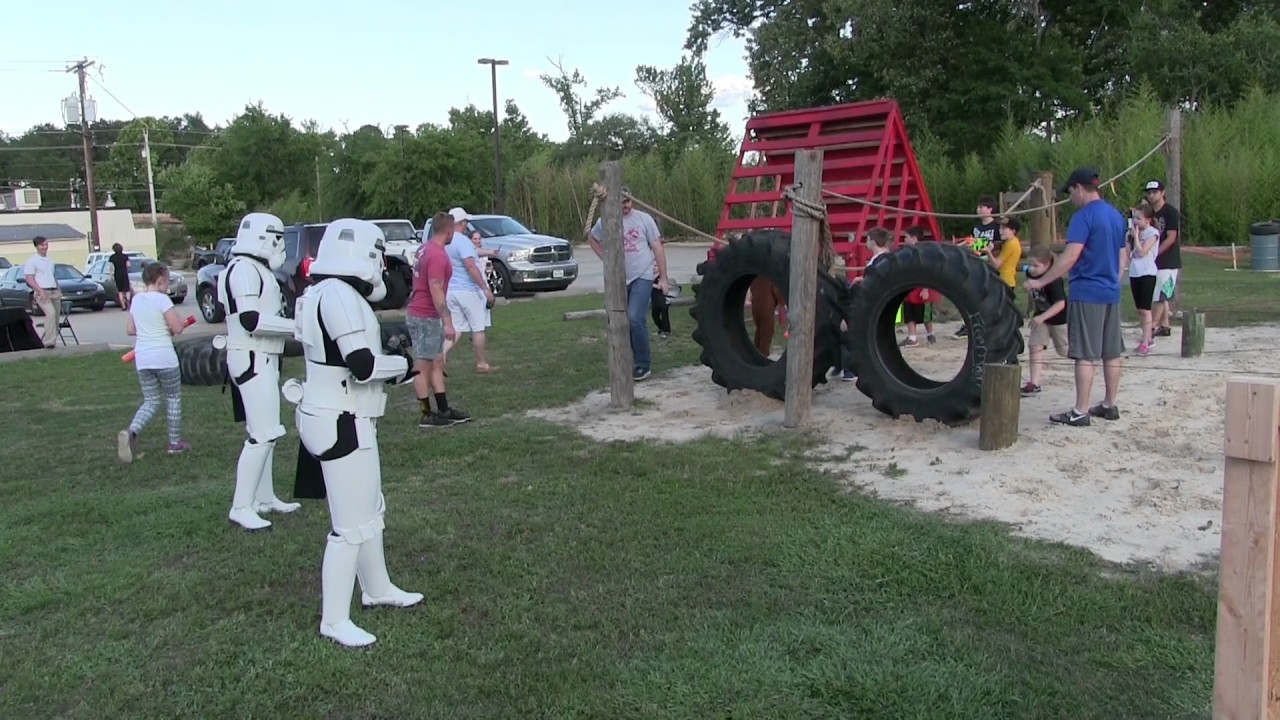 FITT LIFE Star Wars Day Obstacle & Agility Course - YouTube