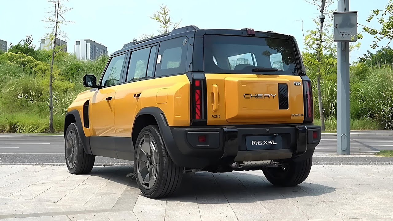 All New 2026 Chery Fengyun X3L goes after Land Rover Defender! - YouTube