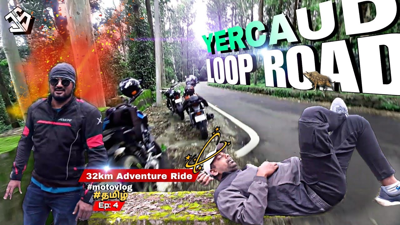 Loop Road in YERCAUD Ep:4 || 32Km Adventure Ride Don't miss to Ride # ...