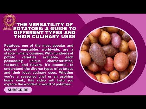 Versatility of potatoes a guide to different types and their uses# ...