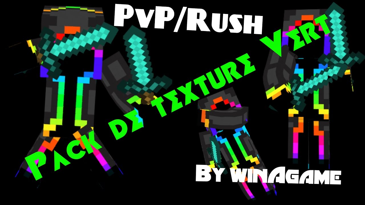 Mon pack de texture Rush VERT - YouTube