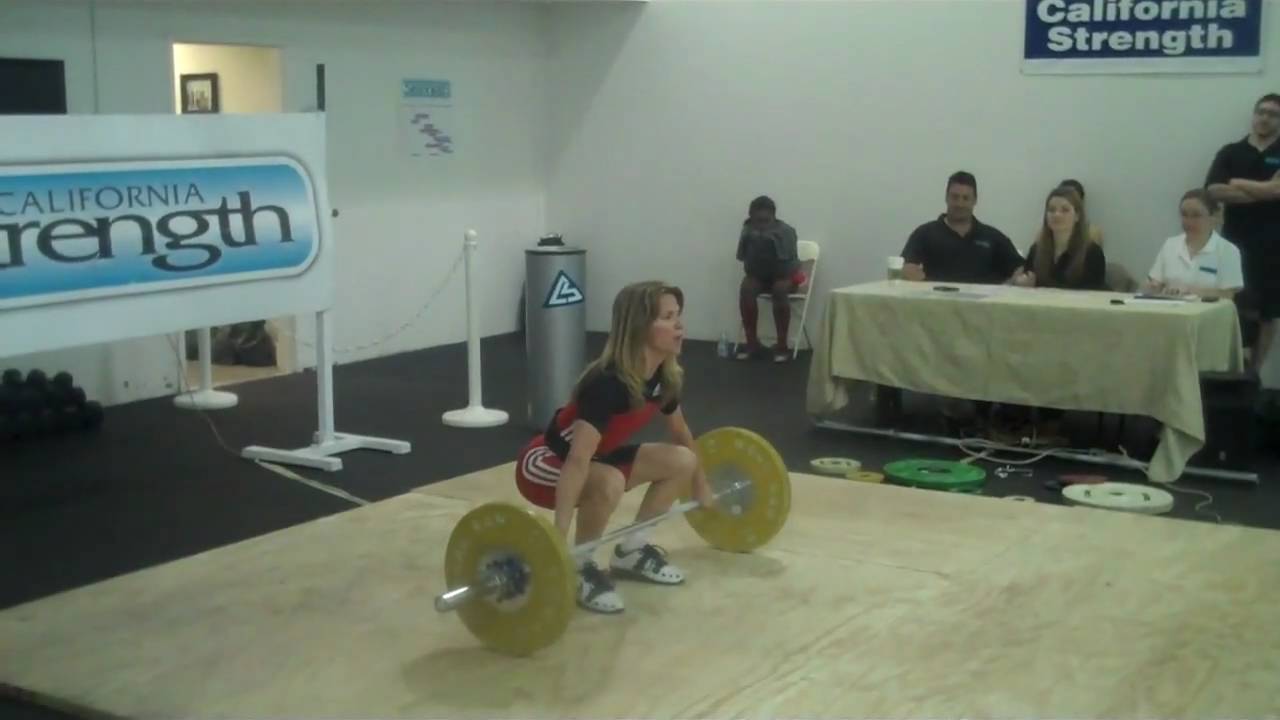 Sandra 2nd Snatch California Strength Classic Olympic Weightlifting ...