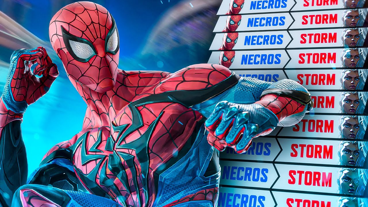 Spider-Man Counters Storm - YouTube