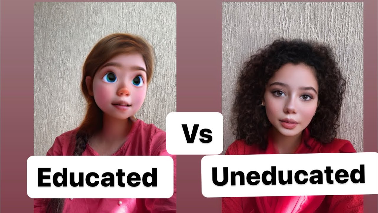 Educated women vs uneducated women 😘dehsi vs modern story - YouTube