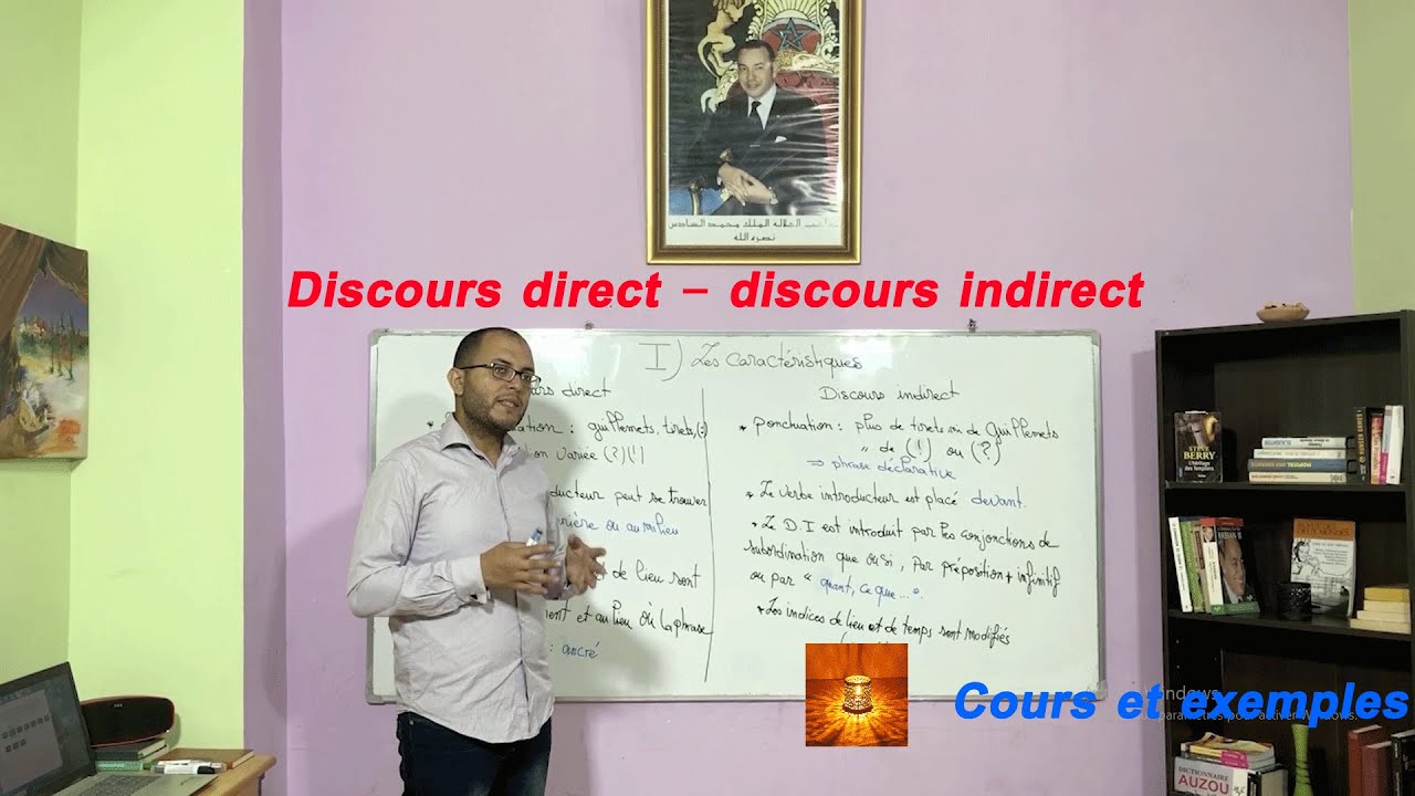 La transformation du discours direct ou discours indirect - YouTube