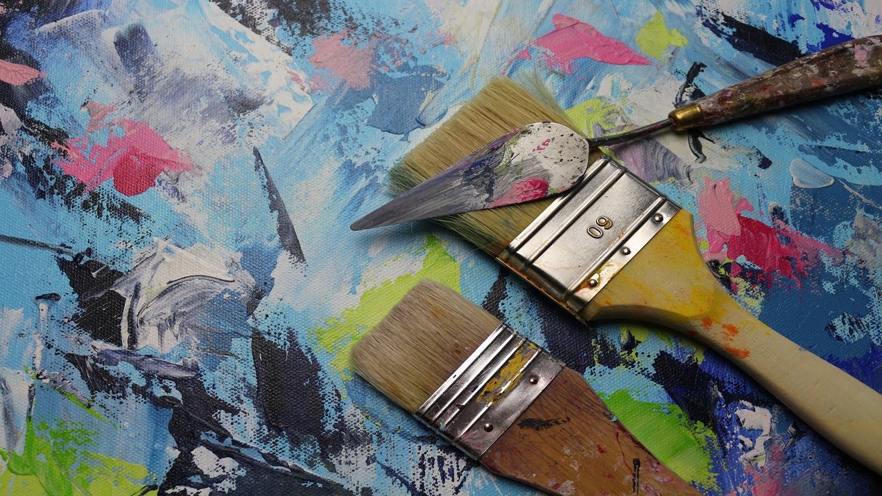 Acrylmalen - Schritt für Schritt Anleitung - acrylic painting - step by ...