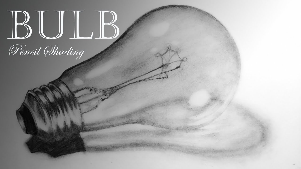 Bulb Pencil Shading #pencilshading - YouTube