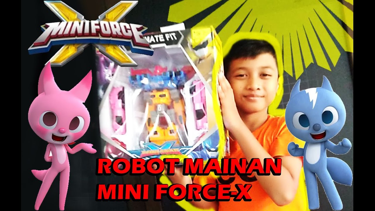【REVIEW 】MAINAN ROBOT MINI FORCE X RTV (KW) - YouTube
