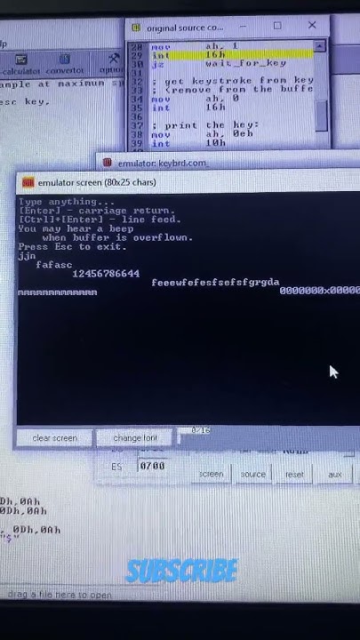 Keyboard Inputs In Assembly Language Codingtime Codinglife Assembly Programming Codinglove