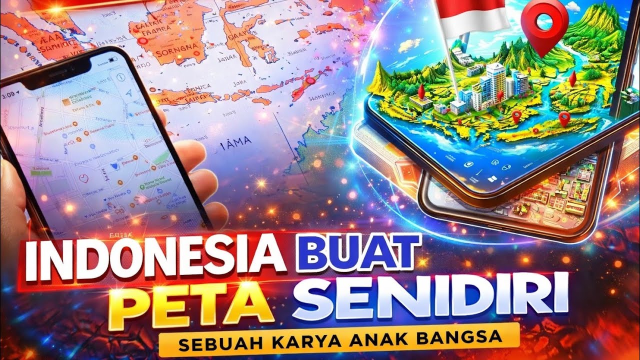 INDONESIA Saingi GOOGLE MAP - Karya Anak Bangsa Membuat Peta Sendiri ...