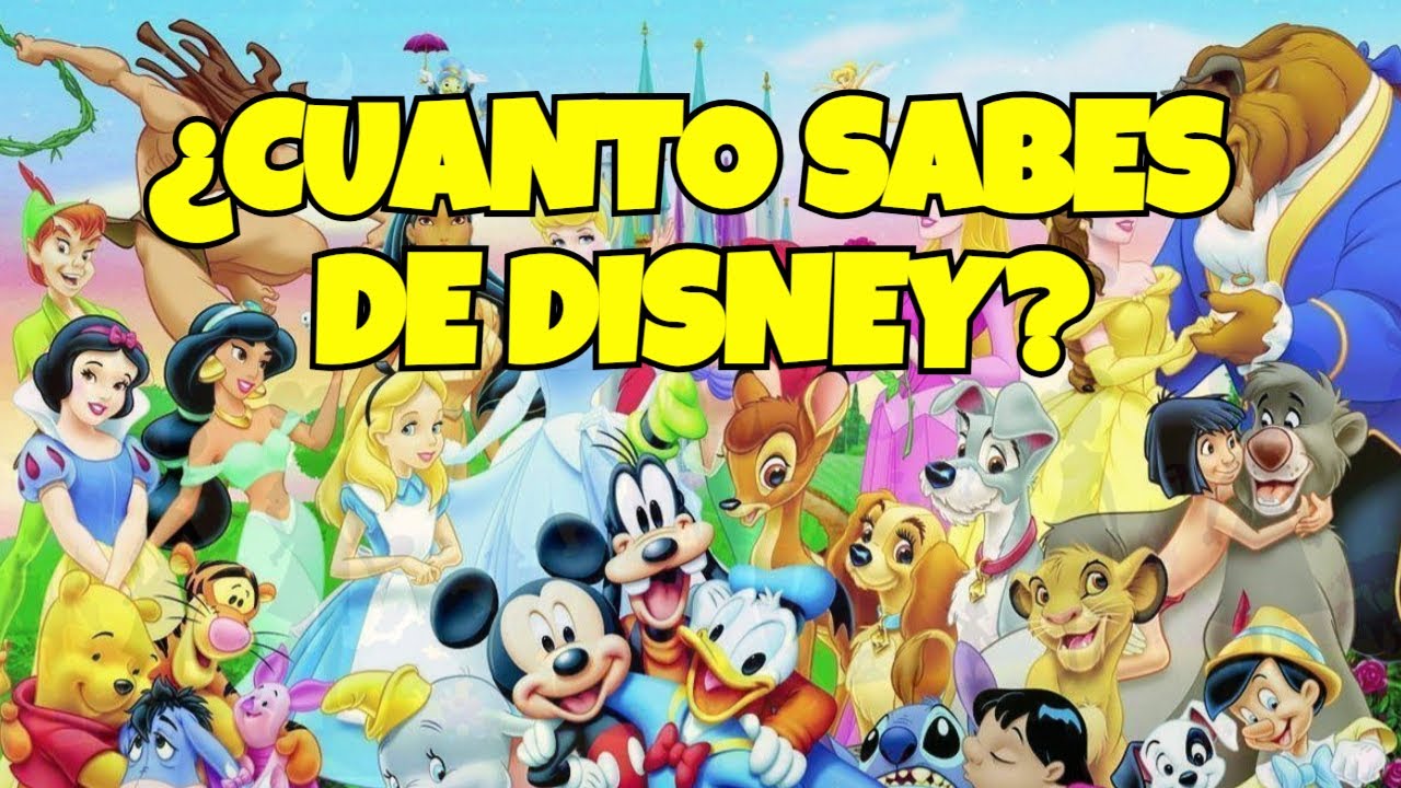 ¿Puedes ADIVINAR a Estos Personajes DISNEY En 5 Segundos? TEST RÁPIDO ...