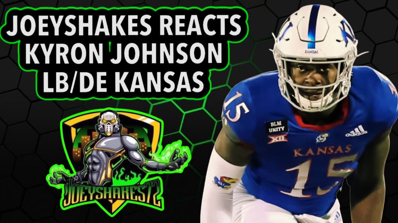 Joeyshakes Reacts l Kyron Johnson DE/LB Kansas l 2022 NFL Draft - YouTube