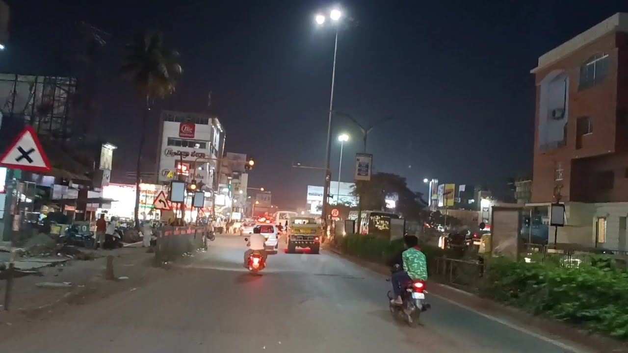 Hubli City Night Ride |City ride| Drive in Hubballi City - YouTube