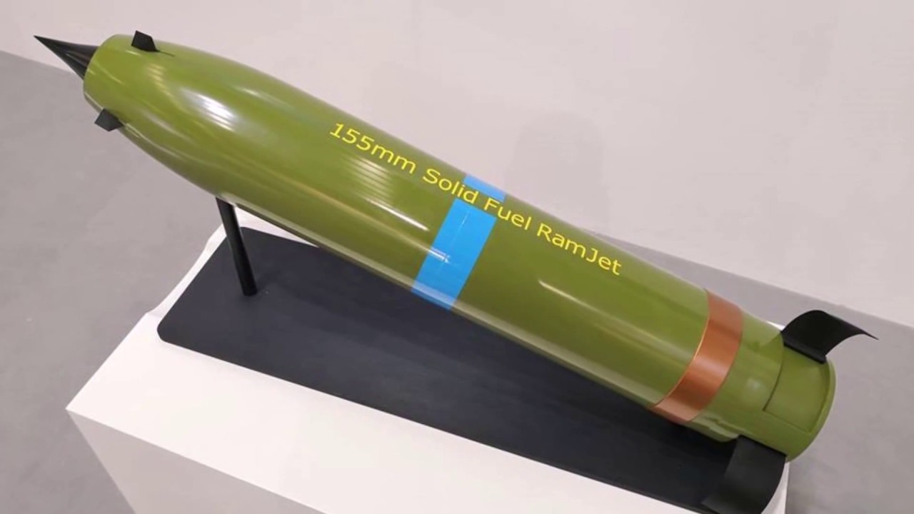 Nammo introduce ramjet assisted artillery - YouTube