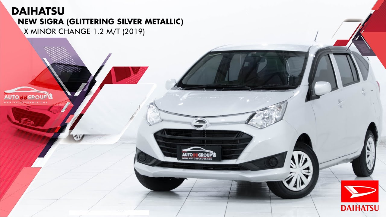 DAIHATSU NEW SIGRA (GLITTERING SILVER METALLIC) TYPE X MINOR CHANGE 1.2 ...