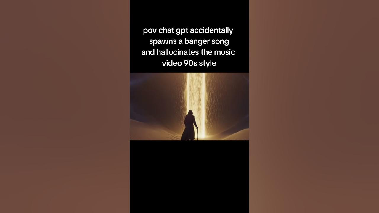 pov chat gpt spitting out banger songs with veo 2 and suno - YouTube