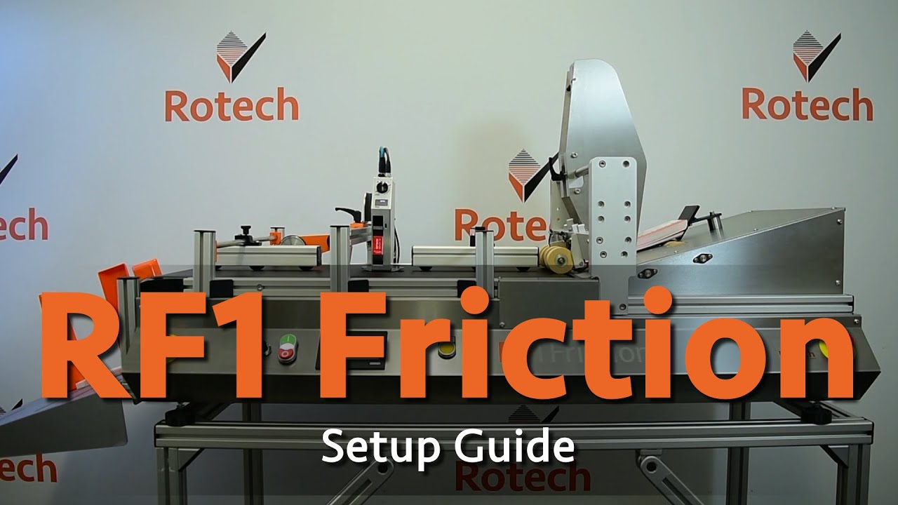 RF1 Setup Guide (Friction Version) | Rotech Machines Ltd - YouTube